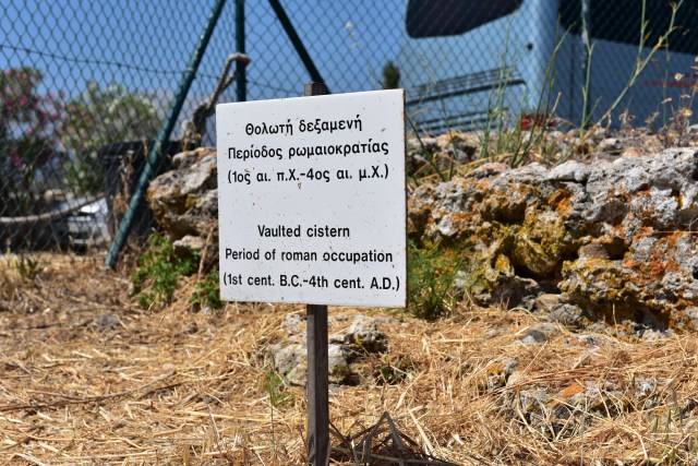 Roman Aptera, Crete | ancient water technologies